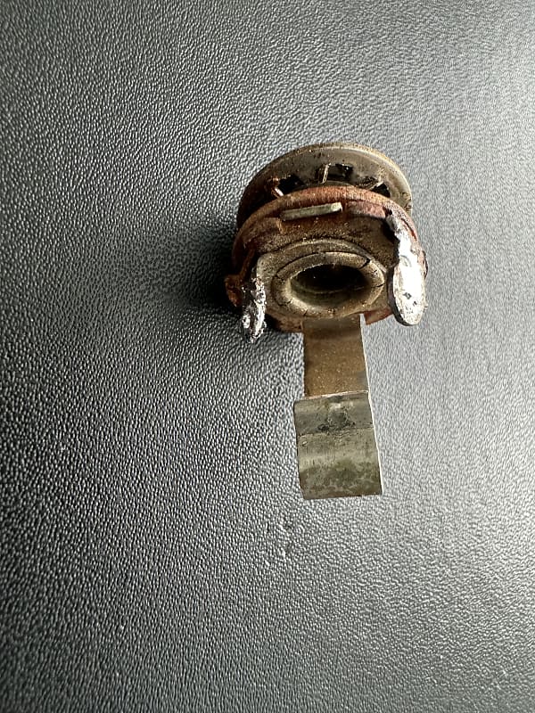 1958 Fender Telecaster input Jack witchcraft made original | Reverb