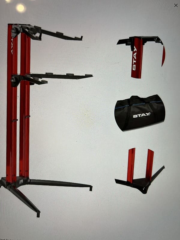 Stay 2 Tier Keyboard Stand Bundle - Stay Stand "Piano Model" | Reverb