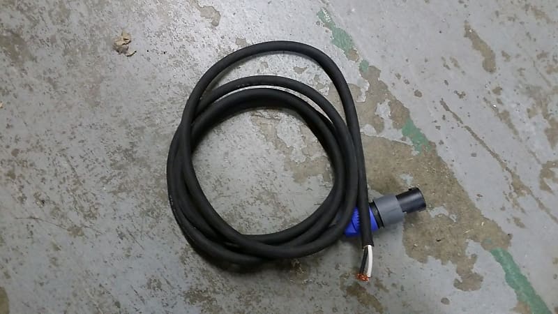 Used - 6 foot 2 conductor speaker cable with 1 speakon | Reverb