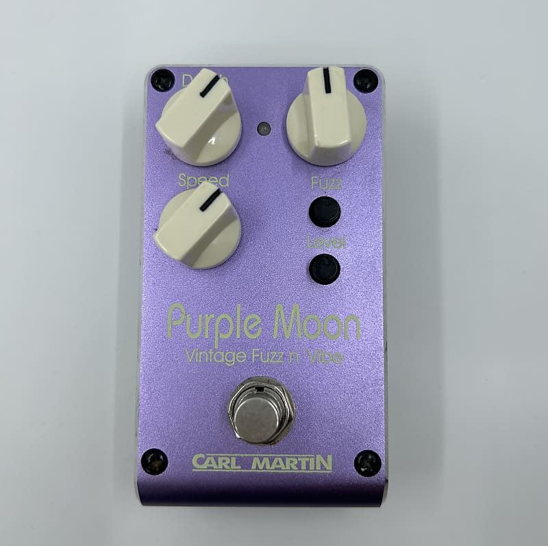 Carl Martin Purple Moon Vintage Fuzz 'n' Vibe Pedal | Reverb UK