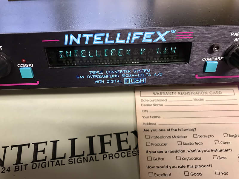 Rocktron Intellifex - 1993 black face | Reverb