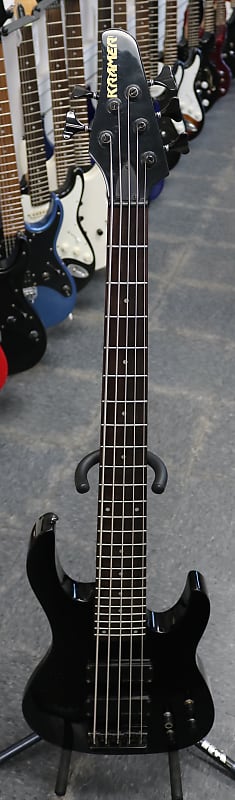 Kramer 5 String bass with hardshell case | Reverb