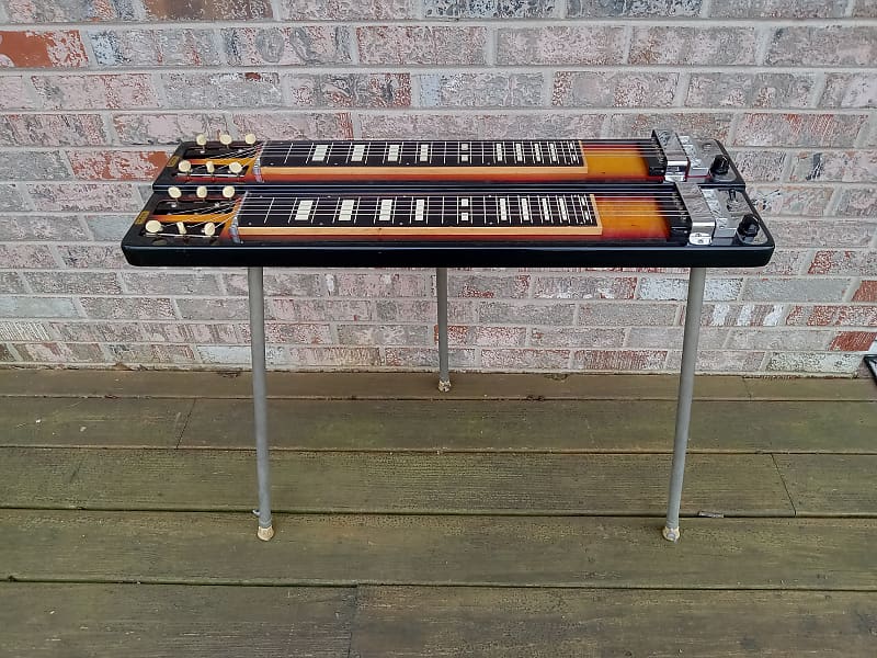 Vintage Early 1960's Carvin D6 Double Neck Lap Steel Guitar | Reverb