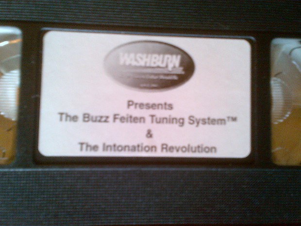 Washburn Buzz Feiten tuning system VHS info/demo video | Reverb UK
