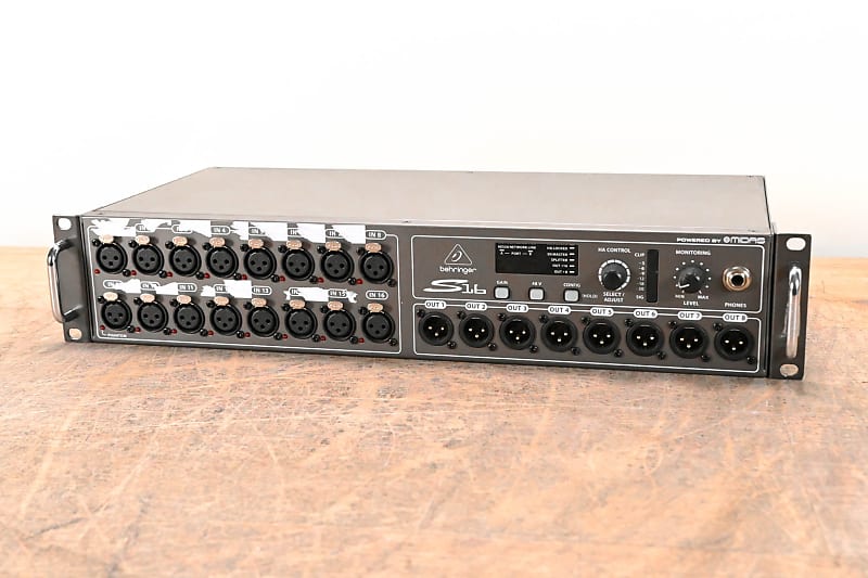 Behringer S16 16 x 8 Digital Stage Box CG01HW2 | Reverb Canada