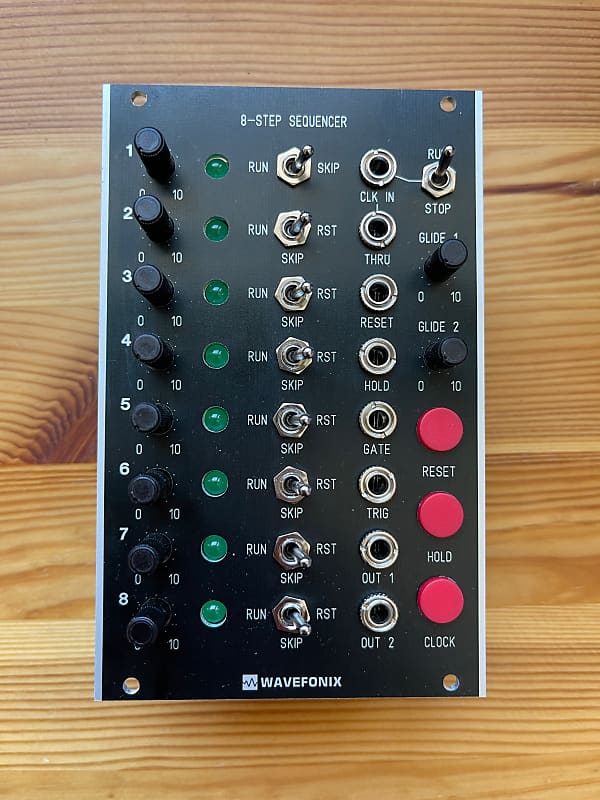Wavefonix 8 Step Sequencer Classic Edition Black Reverb