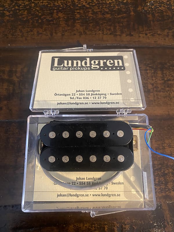Lundgren M6 Neck Pickup No logo Meshuggah | Reverb