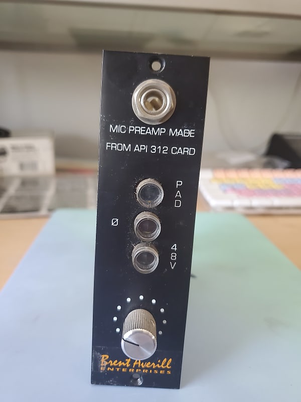 API 312 500 Series Mic Preamp Module | Reverb