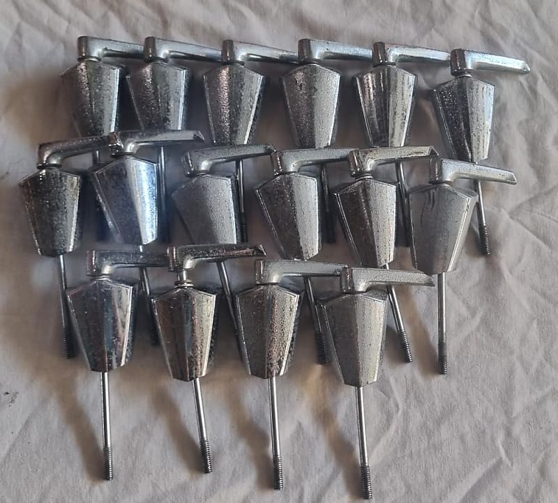 Premier 60's-70's Bass Drum Claws and Tension Rods (set of | Reverb