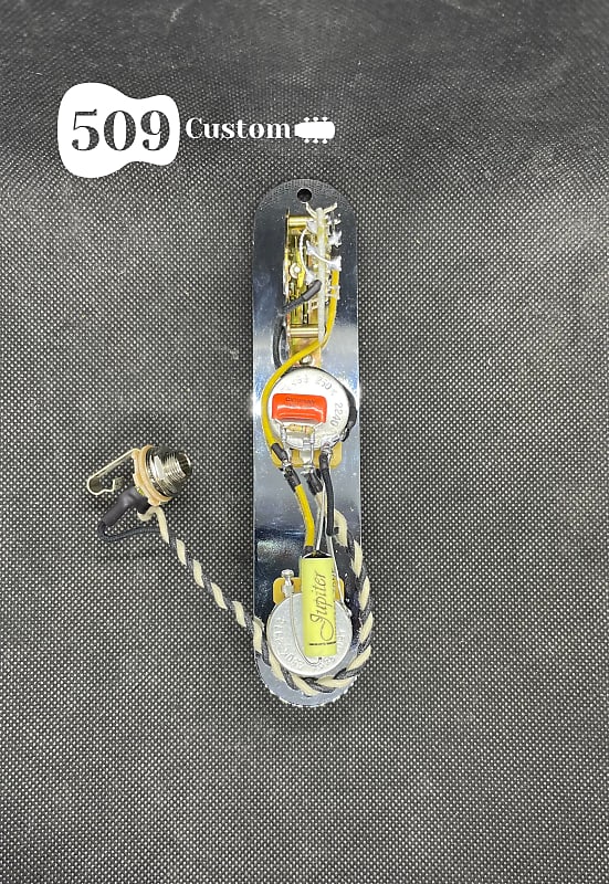 509 Custom Telecaster 4- Way Switch Wiring Kit W/ Control | Reverb