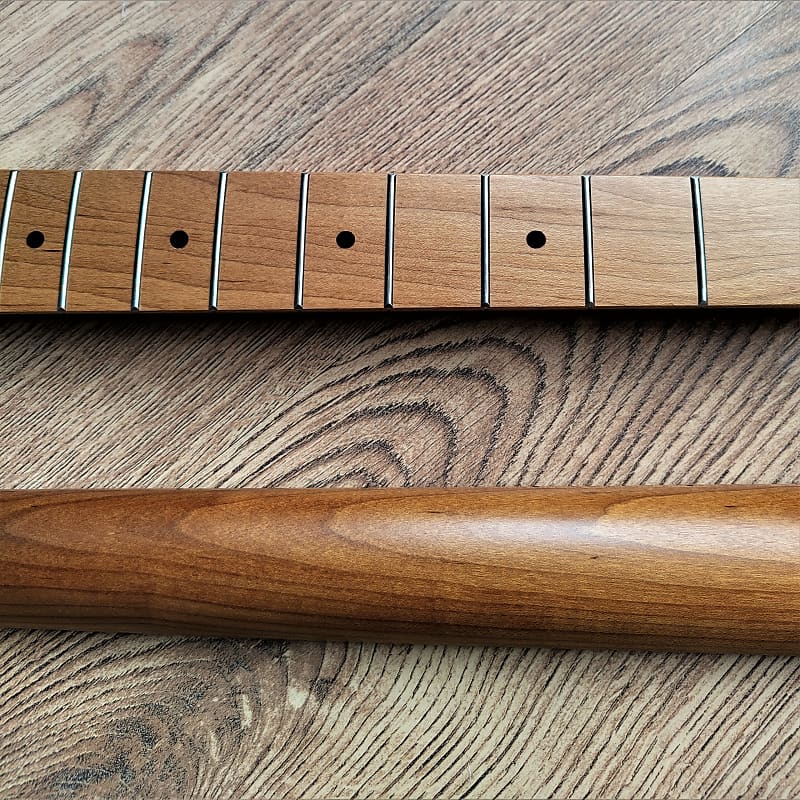 Roasted Maple Telecaster Guitar Neck Nitro 22 Fret | Reverb