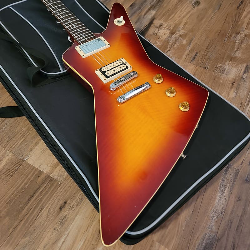1978 Greco EX800 Explorer Electric Guitar "Standard" Sunburst | Reverb