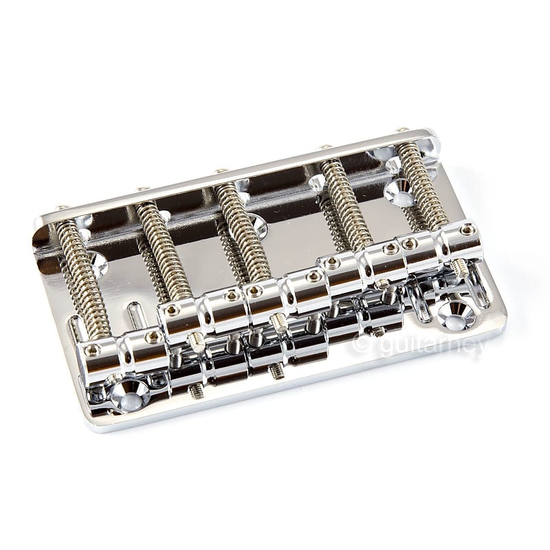 NEW Gotoh 205B-5 Vintage Style Bass Bridge Brass Saddles | Reverb