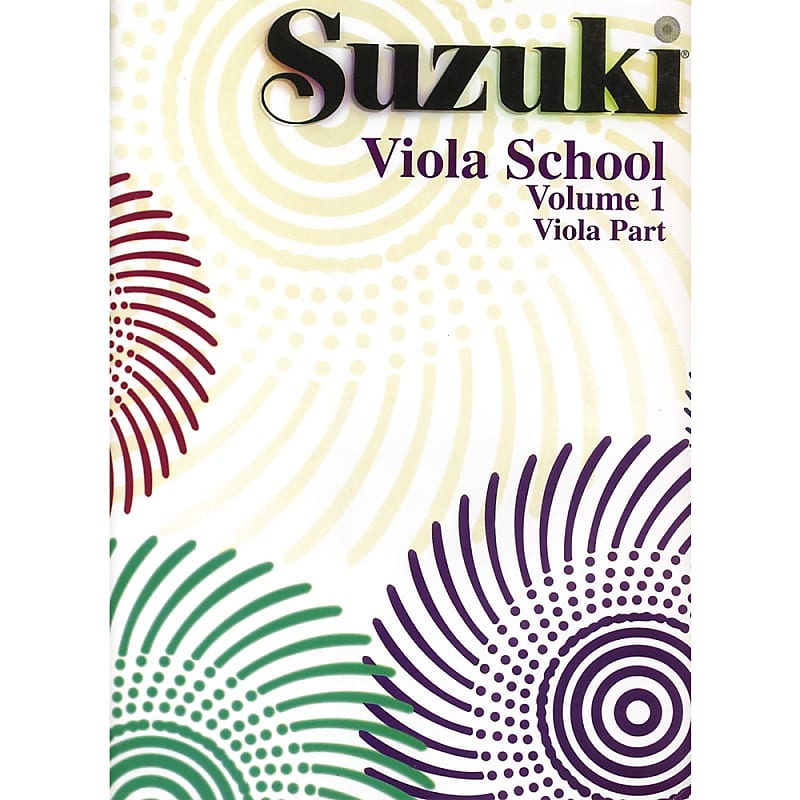 Alfred Suzuki Viola School Part, Volume 1 Textbook | Reverb