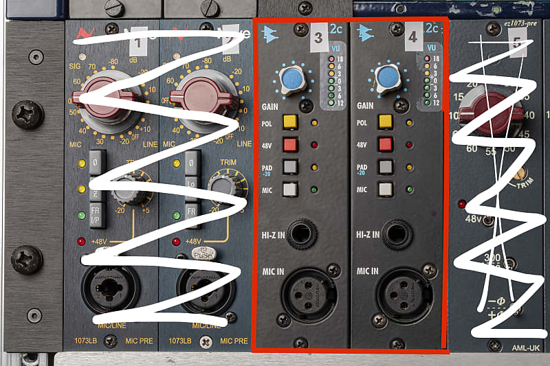 API 512c 500 Series Mic Preamp Module | Reverb