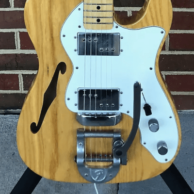 Fender Telecaster Thinline Ash with Bigsby (1972 - | Reverb Australia