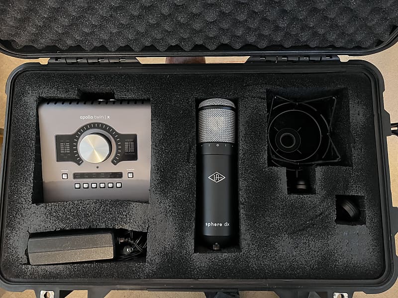 UAD Sphere DLX + UAD Apollo Twin X (Pelican flight case | Reverb