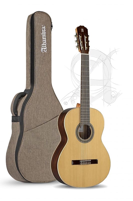 Alhambra 2C incl.Gig Bag - classical guitar Made in Spain | Reverb