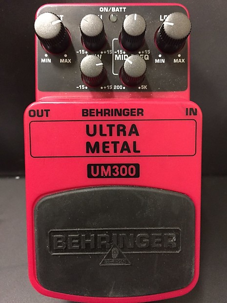 Behringer UM300 ULTRA METAL | Reverb
