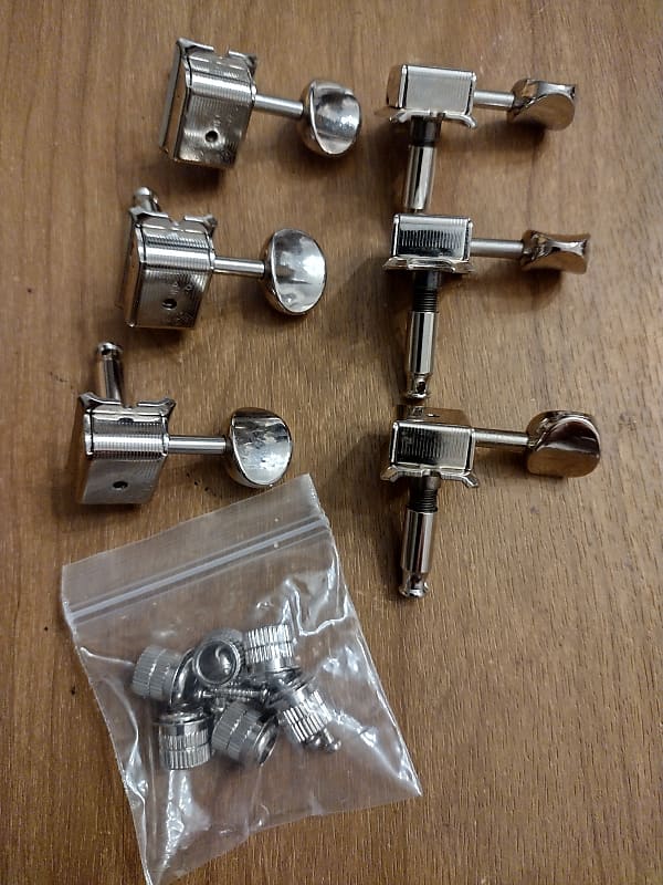 Gotoh H.A.P. "Kluson" vintage-style tuners for R.H. guitar - | Reverb