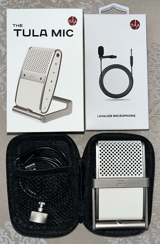 TULA Bundle: Mic, Case, Lav, T-shirt (New, Size: L) | Reverb