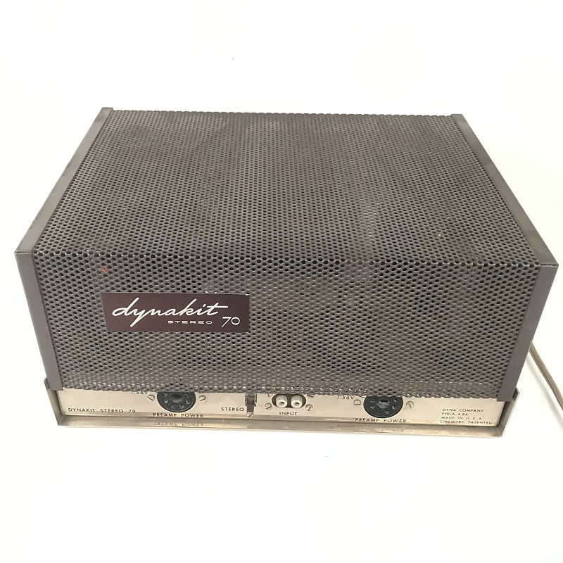 Vintage Dynaco Dynakit Stereo 70 Tube Amplifier Amp Dyna | Reverb