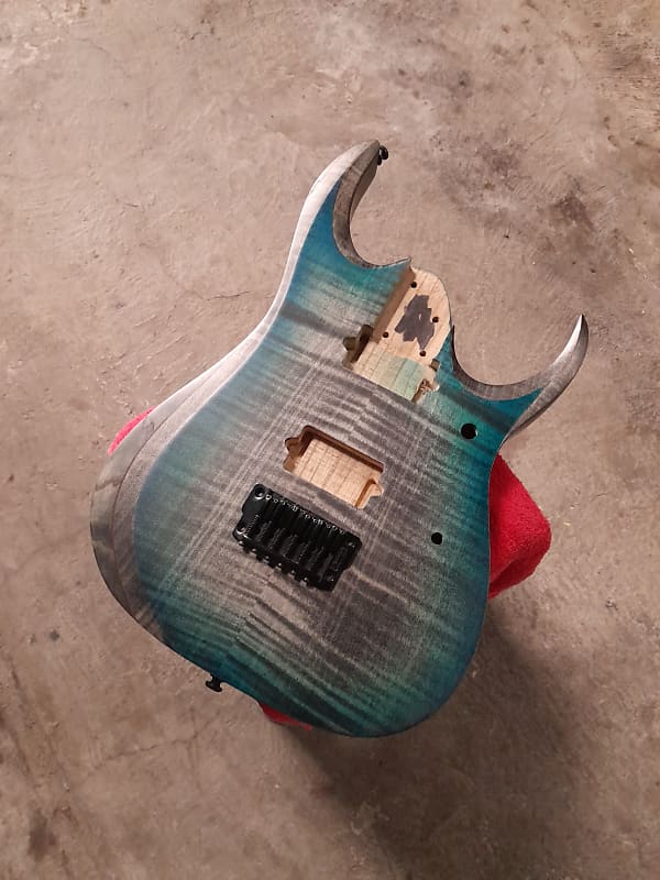 Ibanez Body RGD61AL In Stained Sapphire Blue Brust With 6 | Reverb