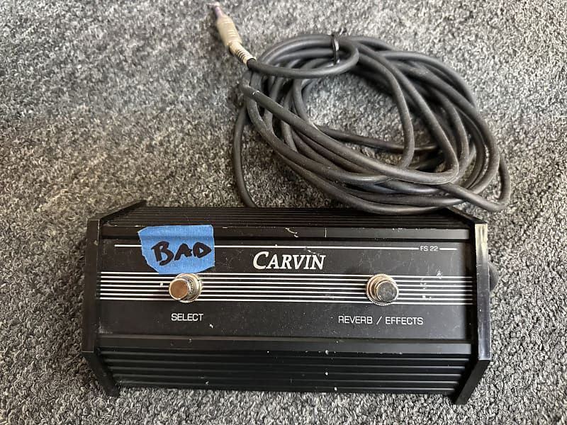 Carvin FS 22 Footswitch | Reverb