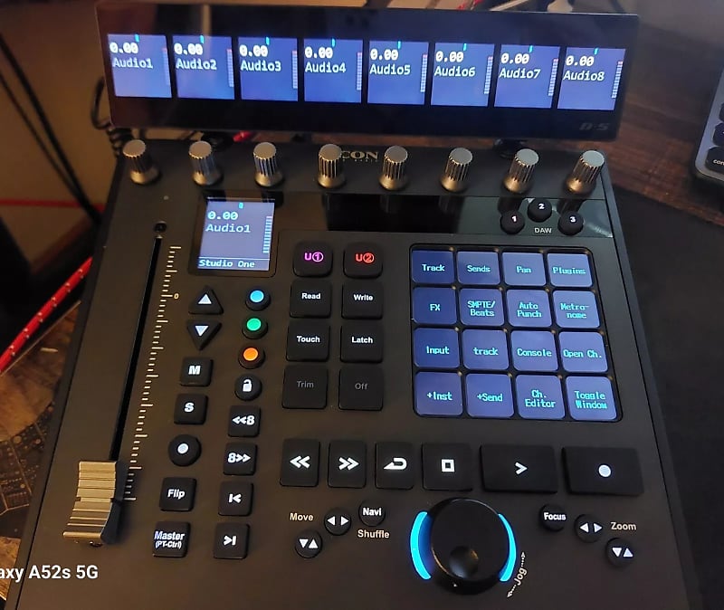 ICon pro P1 Nano USB MIDI DAW Controller + meter bridge / | Reverb