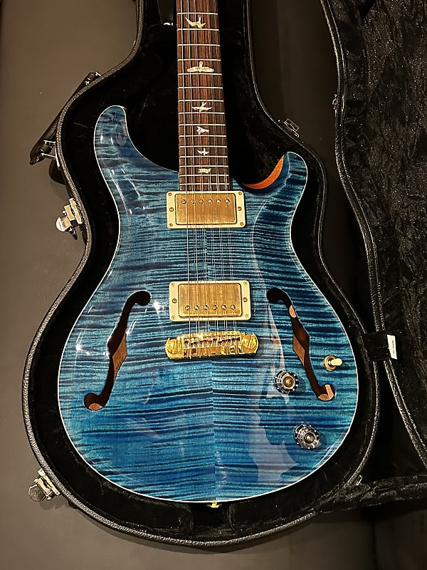PRS Hollowbody 12 string 2020 - Aquamarine | Reverb