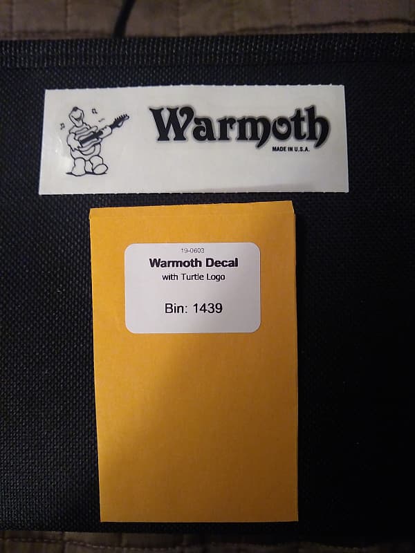 Official Warmoth Decal With Turtle Logo - Headstock Decal / | Reverb