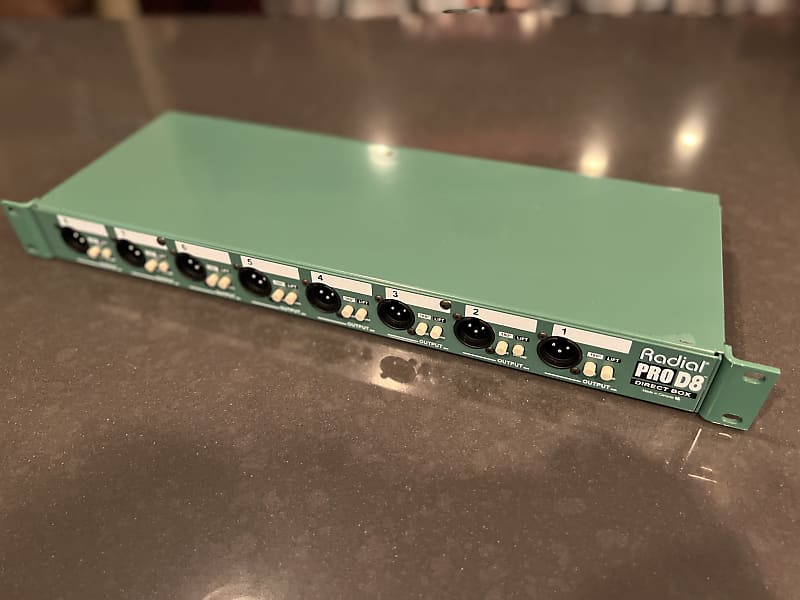 Radial Pro D8 | Reverb