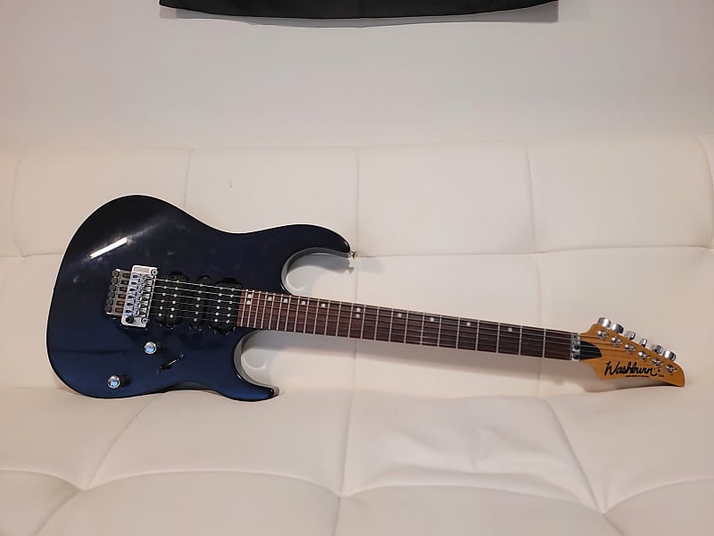 USA Custom Shop Washburn Mercury MG-94 (1992 Midnight Blue | Reverb