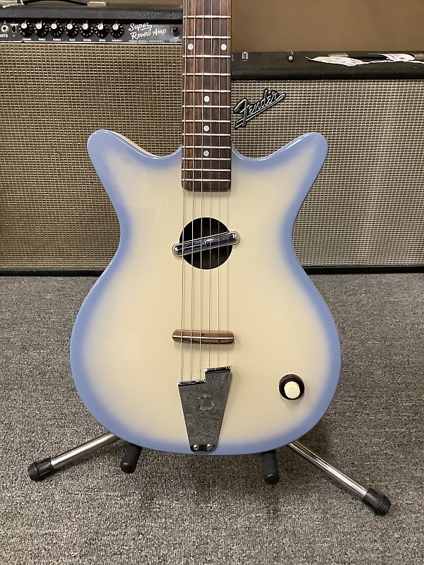 2022 Danelectro Convertible Reissue Sky-Blue Burst | Reverb