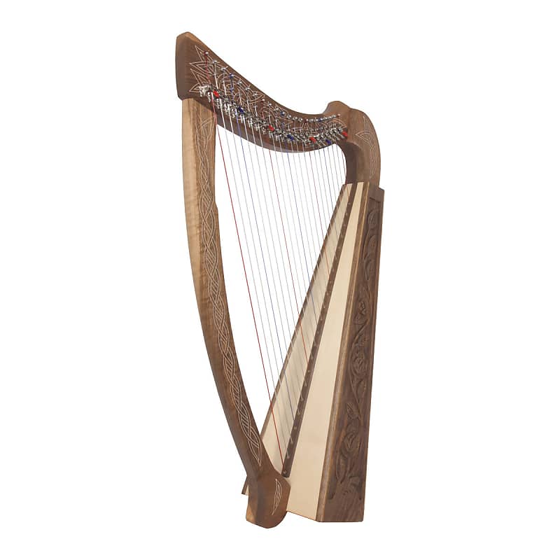 Roosebeck HTHAWC-1 Heather Harp 22-String Chelby Levers | Reverb