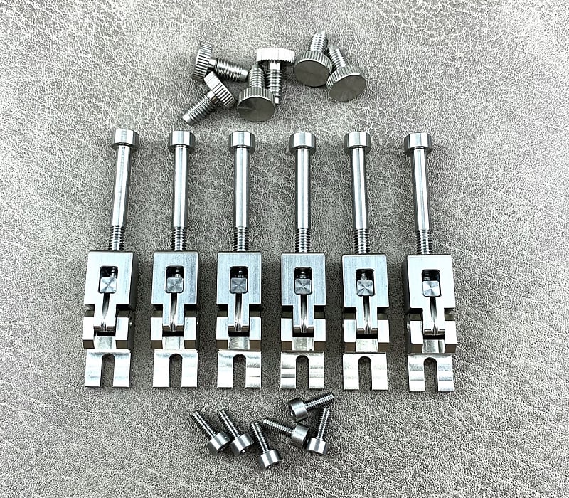 Floyd Rose Titanium Double Locking Tremolo Bridge Saddles for | Reverb