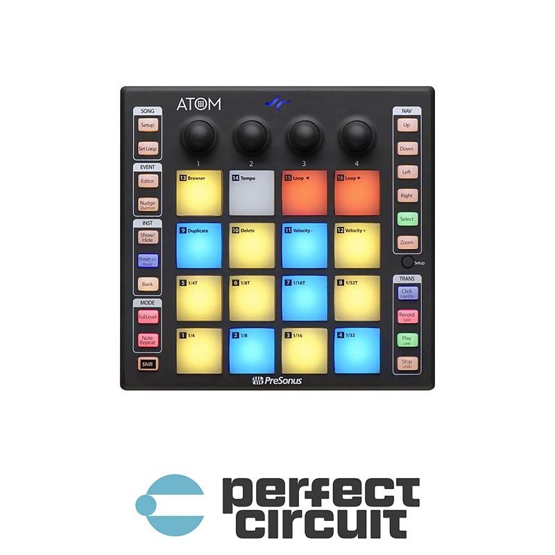 Presonus ATOM Pad Controller [DEMO] | Reverb