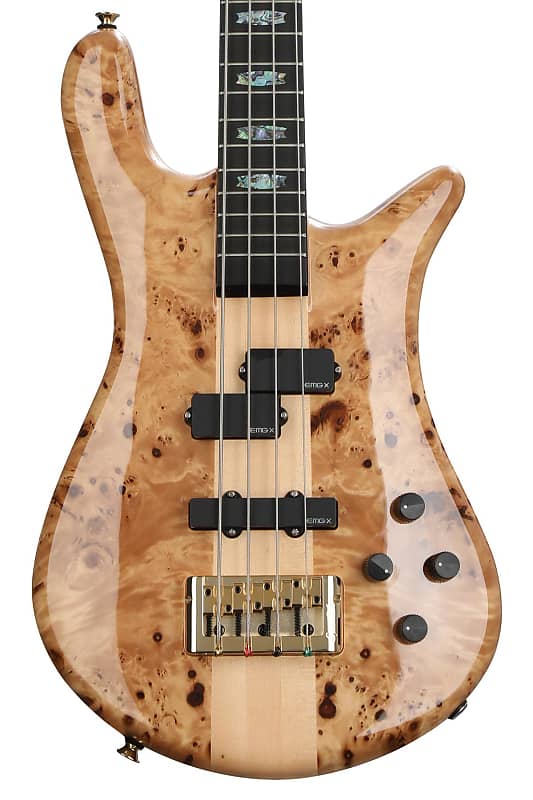 Spector Euro 4 CST Electric Bass Guitar - Natural | Reverb