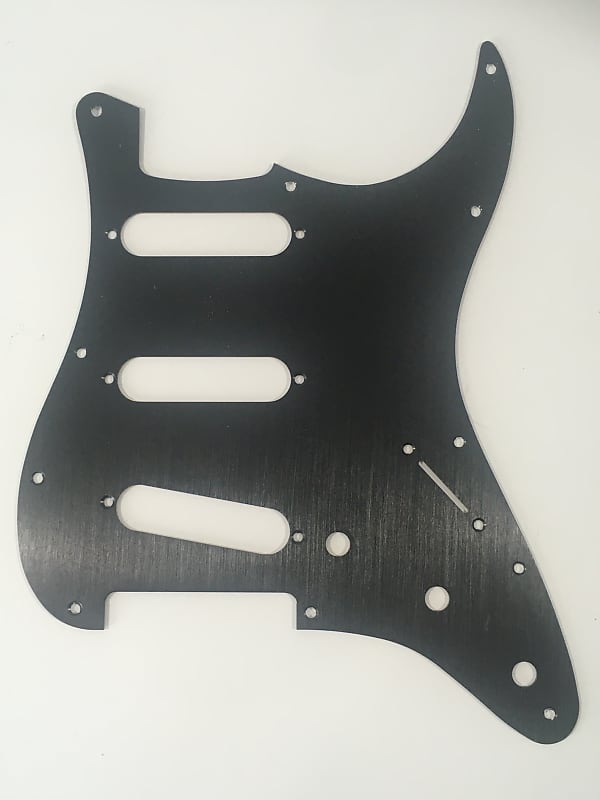 Rare Vintage Spec Anodized Guitar Stratocaster Black Metal | Reverb