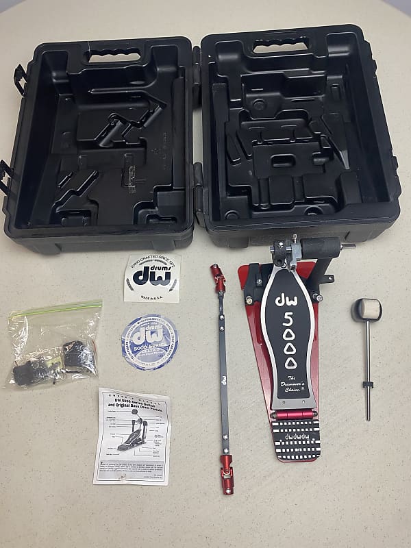 DW 5000 (left pedal only) with pedal linkage and case | Reverb