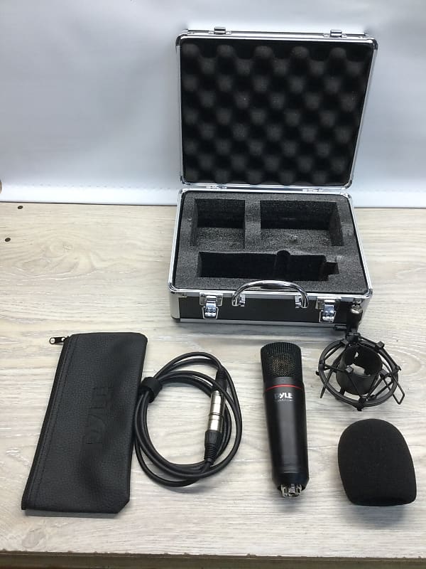 Pyle Large Diaphragm Cardioid Condenser XLR Microphone Kit | Reverb