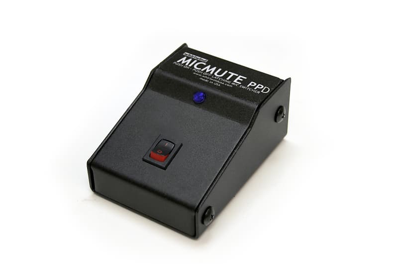 Whirlwind Mic Mute PPD Desk top Microphone Control Switch Box | Reverb