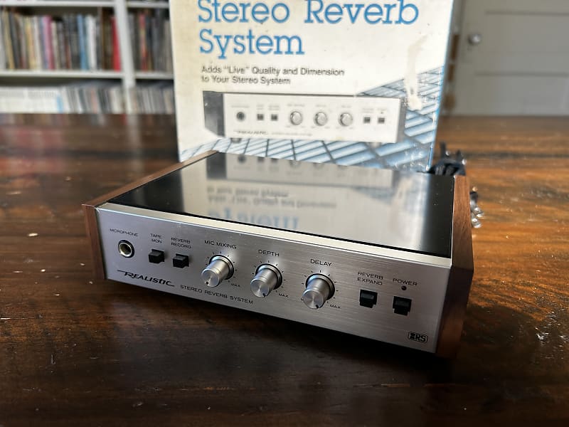 NOS NIB vintage Realistic 42-2108 analog reverb 1980s | Reverb