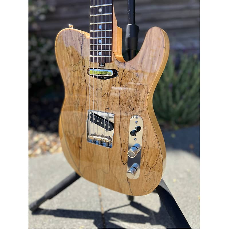 Larrivée Baker T Pro Spalted Maple Electric Guitar Reverb