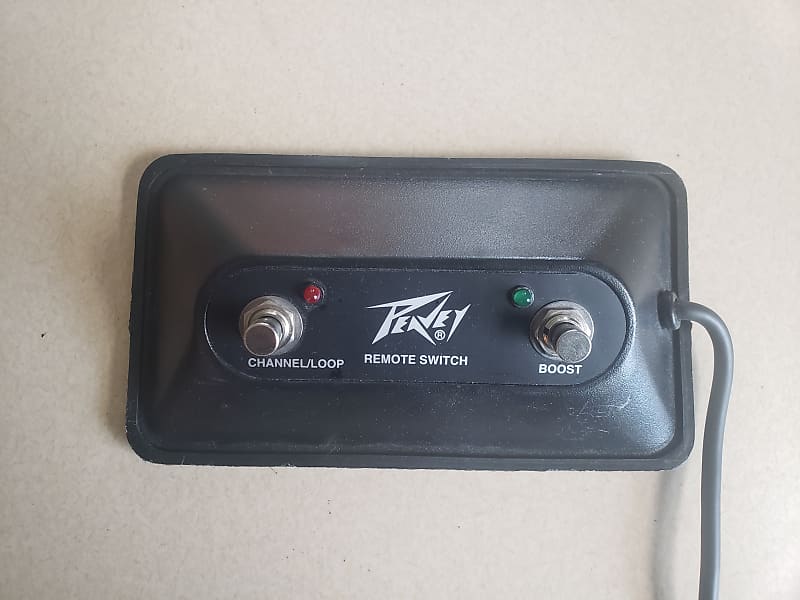 peavey footswitch channel select/boost | Reverb