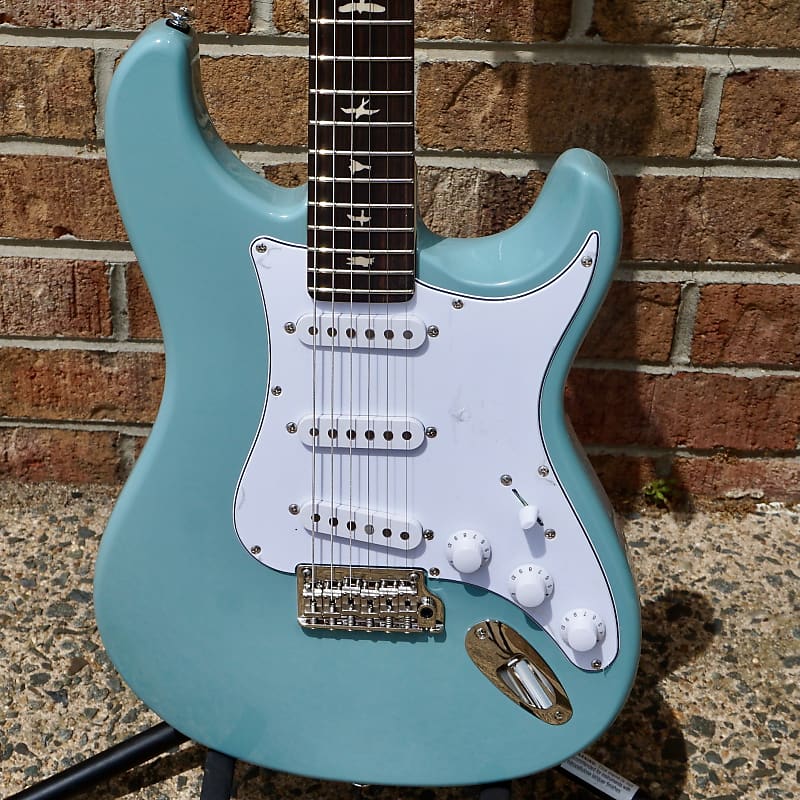 PRS SE Silver Sky Stone Blue | Reverb