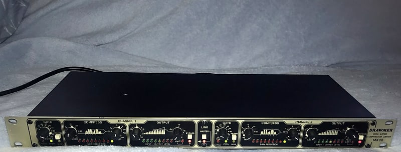 Drawmer MX30 Dual/Stereo Gated Compressor Limiter Original | Reverb