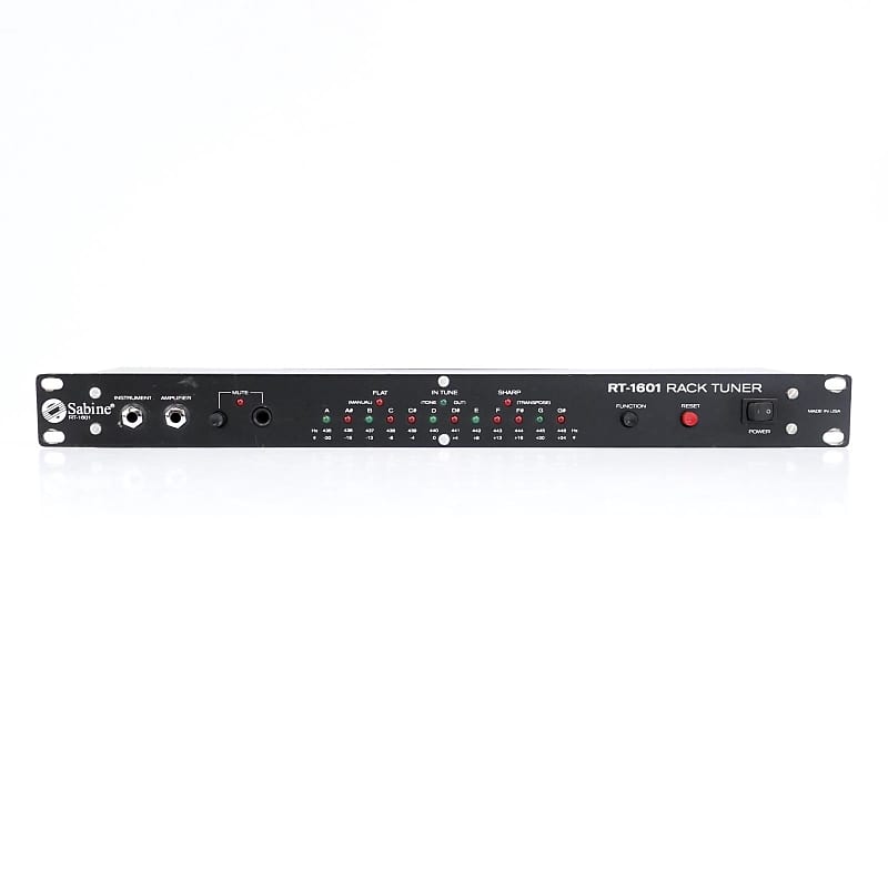 Sabine RT-1601 Rack Mount Tuner #53990 | Reverb