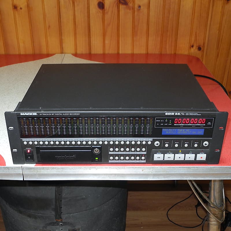 Mackie SDR 24 Channel 24/96 Digital Audio Hard Disk Recorder | Reverb