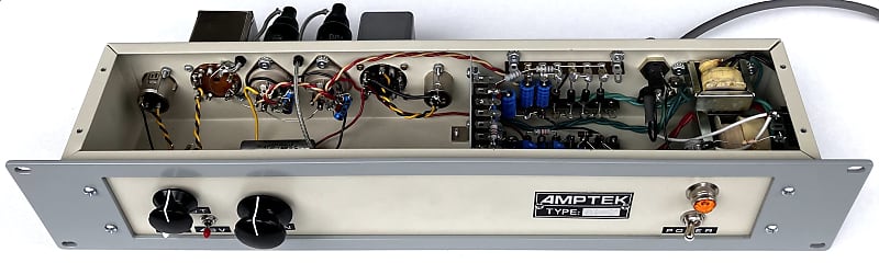 AMPTEK AT-2 Preamp (RCA BA 2C Build w/ UTC XFMR, Vitamin Q | Reverb
